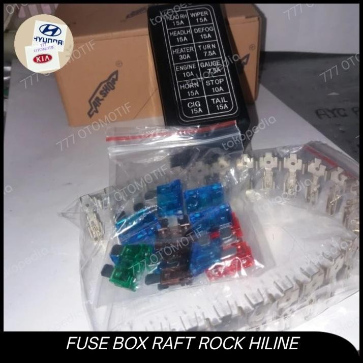 Jual HOT DEAL RUMAH SEKRING / FUSE BOX TAFT HILINE ROCK !!! | Shopee ...