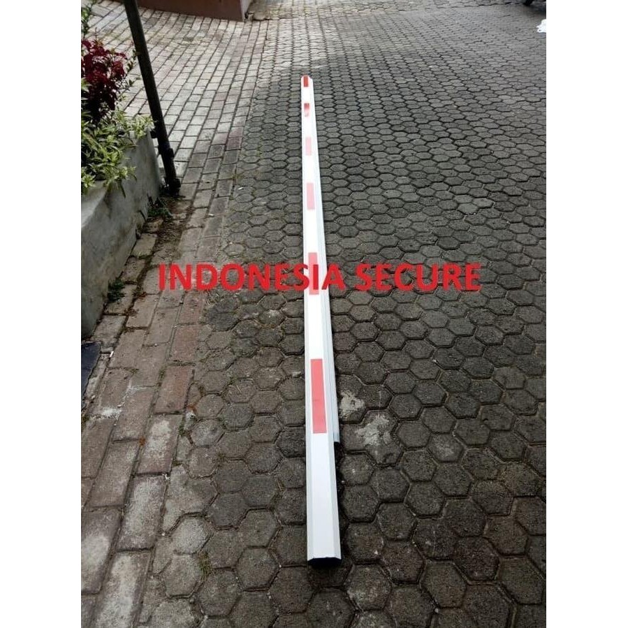 Jual Palang Parkir Tiang Parkir Boom Gate Karet&led 3meter Mx 50 80 