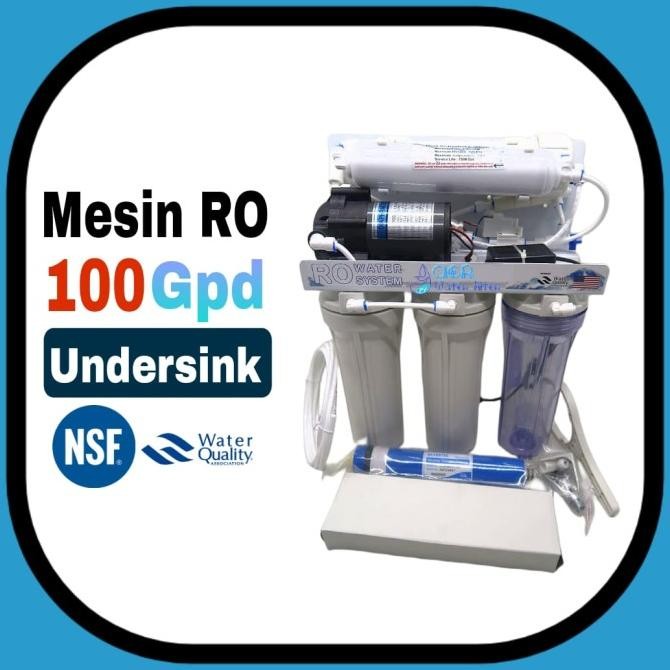 Jual MESIN RO REVERSE OSMOSIS / RO UNDERSINK / FILTER AIR SIAP MINUM ...