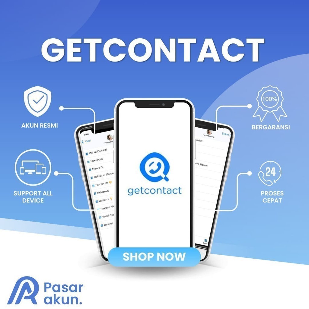 Jual Getcontact Premium 1 Tahun Bisa Perpanjang Akun Lama (ios/android) | Shopee Indonesia