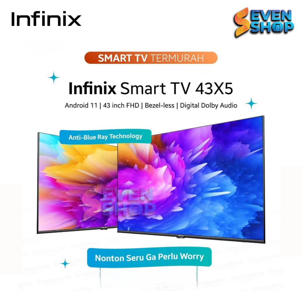 Jual Infinix Smart TV 43X5 - 43" FHD Display - Android TV - Garansi ...