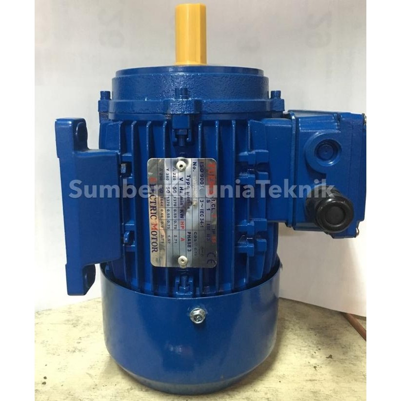 Jual 3/4HP 3Phase Dinamo/Dynamo/Elektro Motor/Electro Motor 1400rpm ...
