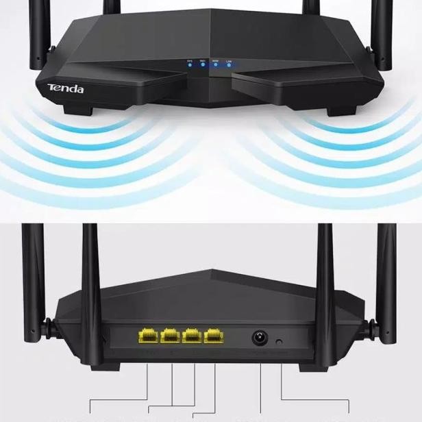 Jual Router Tenda Ac6 Ac1200 Dual Band Wireless Wifi 5Ghz Tembus Tembok ...