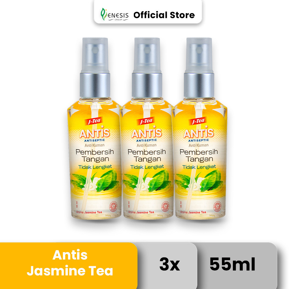 Jual Antis Jasmine Tea 55 ml x 3 | Shopee Indonesia