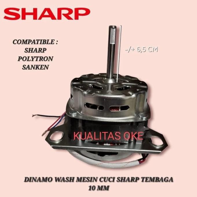 Jual DINAMO PENCUCI MESIN CUCI SHARP 150W / MOTOR WASH POLYTRON ...