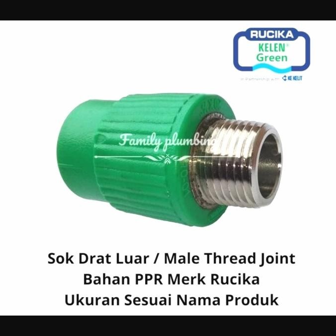 Jual socket - SOCKET DRAT LUAR MALE THREAD ADAPTER SDL PPR 25 mm 3 ...