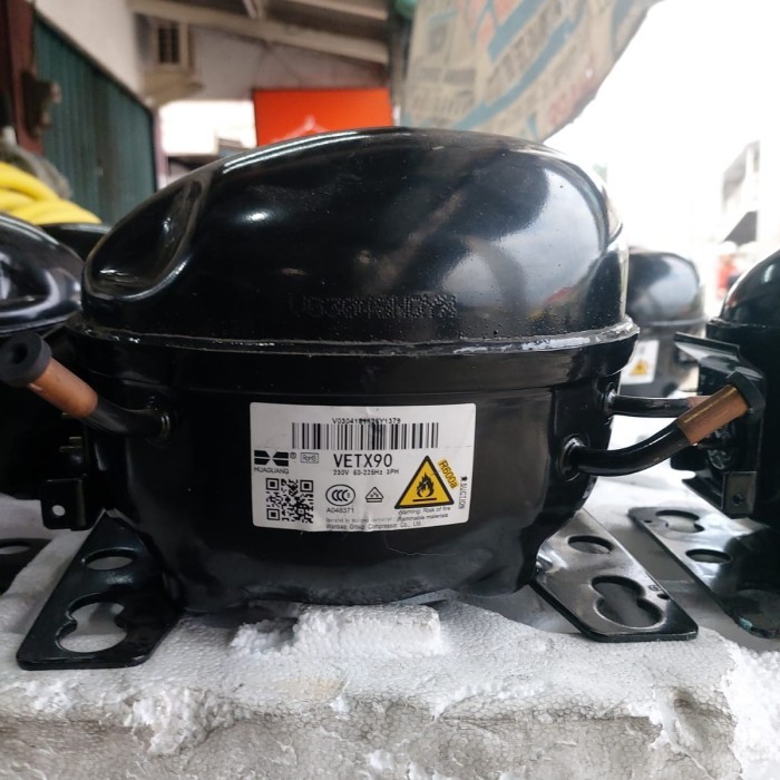 Jual KOMPRESOR KULKAS AQUA INVERTER VETX90 ORIGINAL R600A 230V 60-225HZ ...