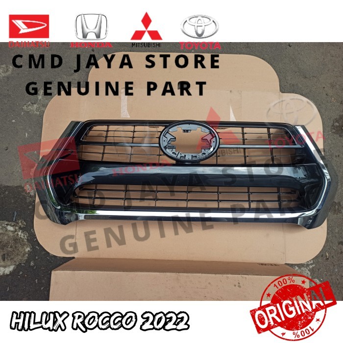 Jual GRILL GRILLE HILUX ROCCO 2021 2022 HILUX REVO 2020 2021 ORIGINAL ...