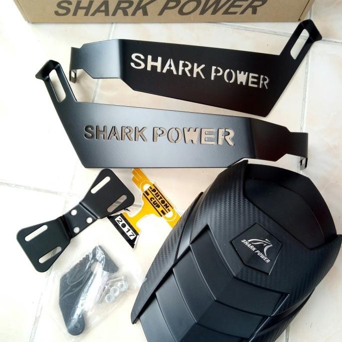 Jual NEW Mud Guard Shark Power R15 Xabre R25 NVL V2 CB150 CBR Ninja250 ...