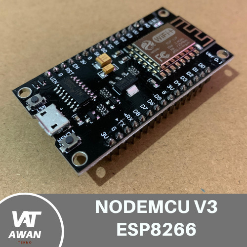 Jual NODEMCU LUA WIFI V3 CH340 WIRELESS MODULE ESP8266 ESP-12F | Shopee Indonesia