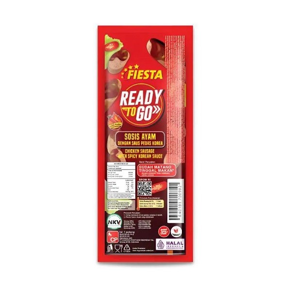 Jual FIESTA SOSIS RTG KOREAN SIPCY 65 GR | Shopee Indonesia