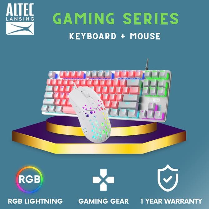 Jual Switch - ALTEC LANSING PAKET GAMING KEYBOARD + MOUSE - RGB TKL ...