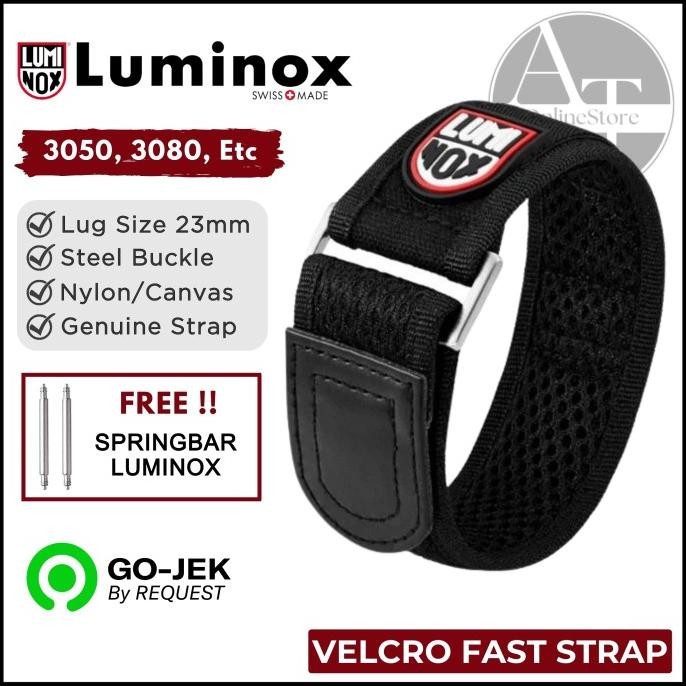 Jual tali - tali jam luminox - velcro strap luminox 3050 3080 3950 8800 ...
