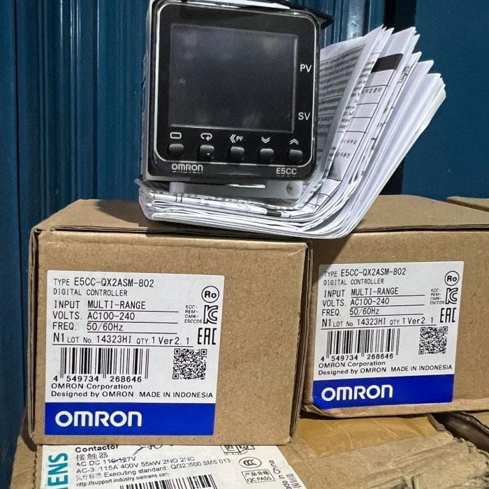 Jual NEW TEMPERATURE CONTROLLER OMRON E5CC-QX2ASM-802 ORIGINAL ASLI | Shopee Indonesia
