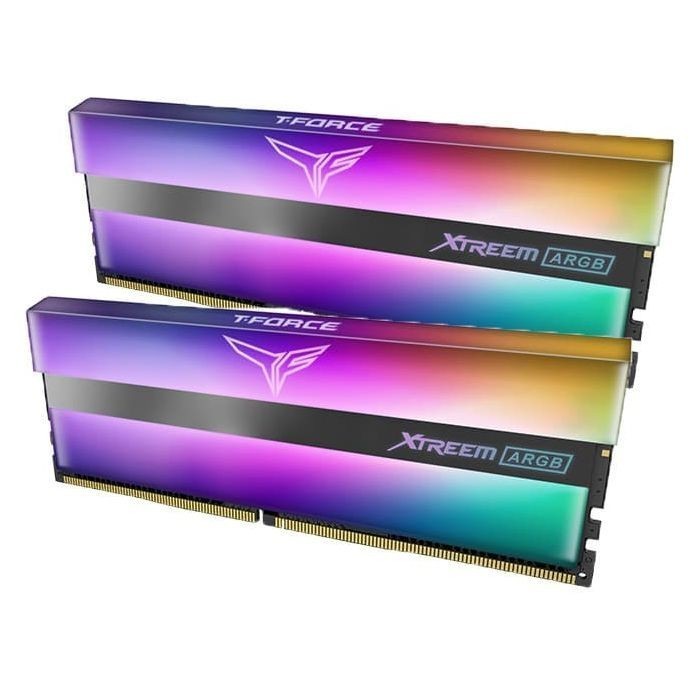 Jual Team T-Force XTreem ARGB 64GB ( 32GBx2 ) DDR4 3600 MHz Longdim Ram ...