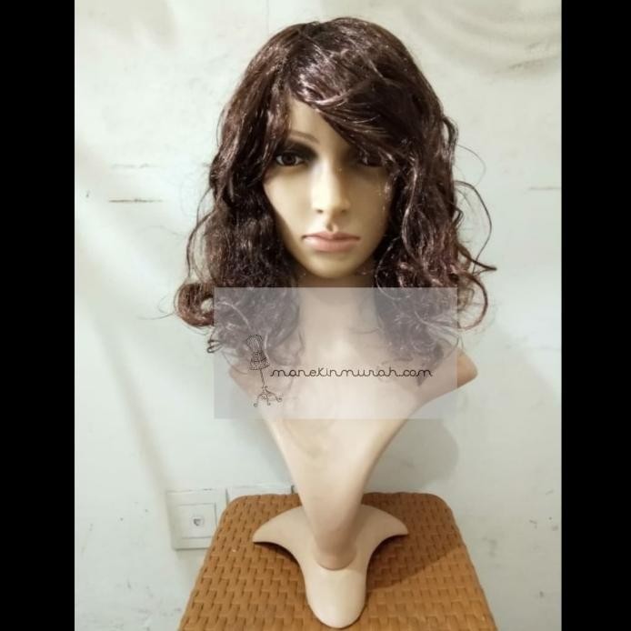 Jual WIG RAMBUT PALSU MODEL IKAL SEBAHU | Shopee Indonesia