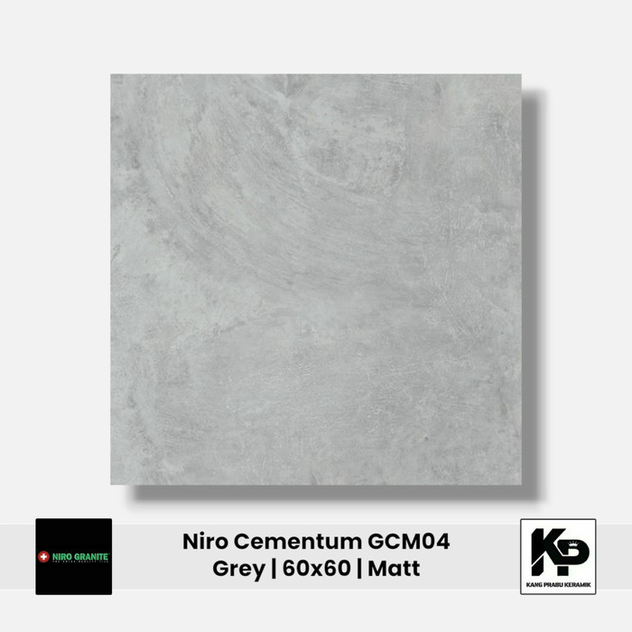 Jual Granit NIRO GRANITE GCM04 Cementum Grey 60x60 | Shopee Indonesia