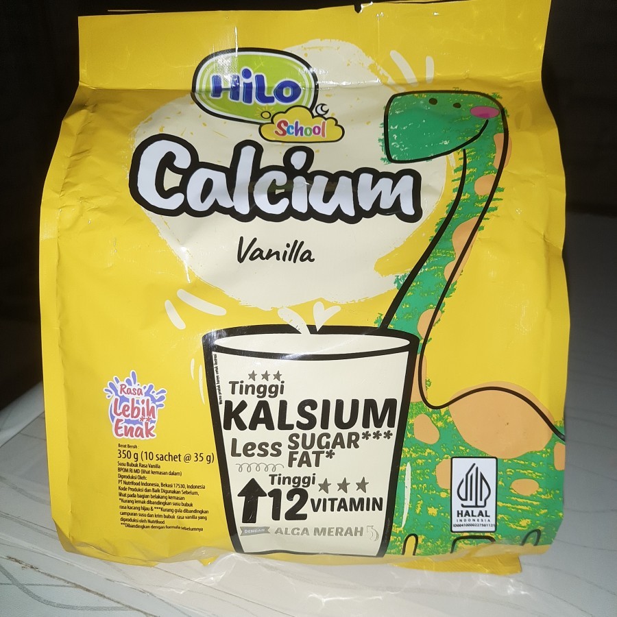 Jual HILO SCHOOL CALCIUM 350 GRAM ( 10 SACHET @35 GRAM ) | Shopee Indonesia