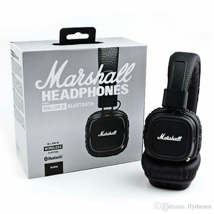 Jual Headset Marshall Major II Bluetooth BT Headphone Marshall Major ...