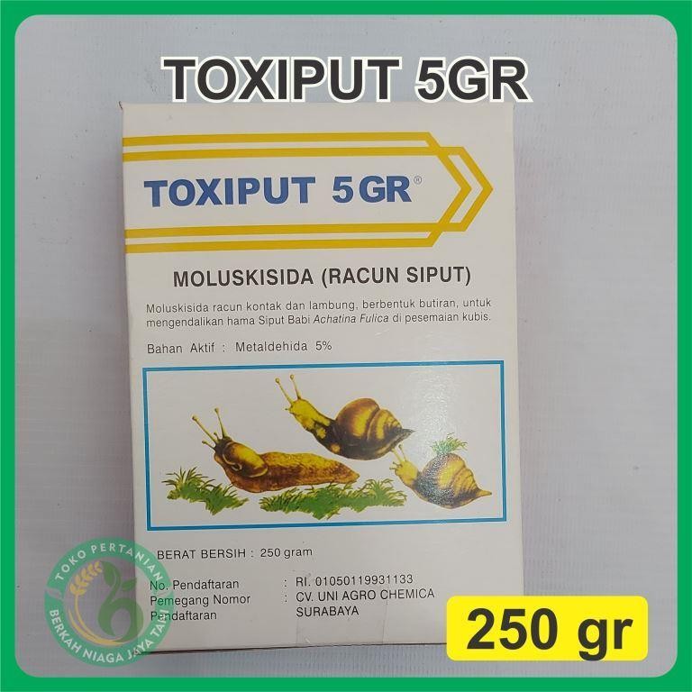 Jual MOLUKUSIDA TOXIPUT 5 GR 250 GR | Shopee Indonesia
