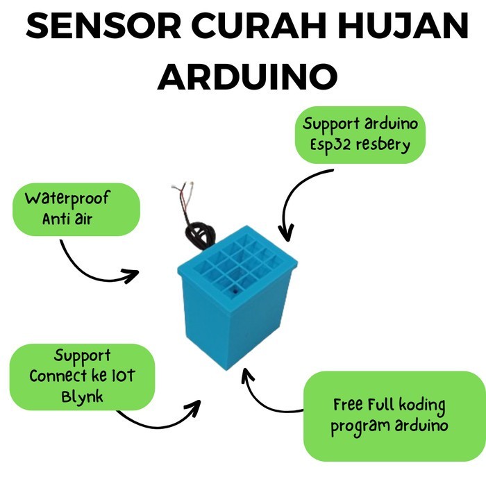 Jual Sensor Curah Hujan Rain Gauge Arduino Esp32 Iot Blynk | Shopee ...