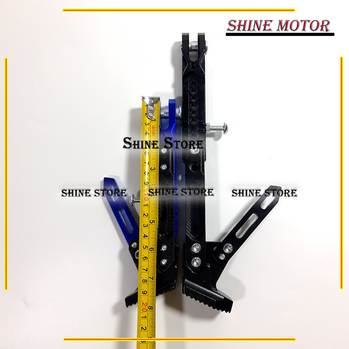 Jual Standar samping robot full cnc warna merah biru hitam silver gold ...