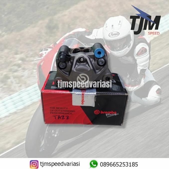 Jual KALIPER BREMBO 2 PISTON P2 2P GREY SILVER LOGO ORIGINAL ITALY ORIGINAL DAN TERPERCAYA ...