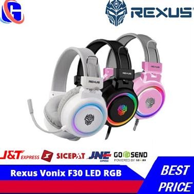Jual Rexus Vonix F30 Headset Gaming LED RGB Spectrum | Shopee Indonesia