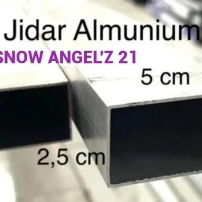 Jual Jidar Alumunium / Hollo Alumunium 1" X 2" ( 2.5 Cm X 5 Cm ...