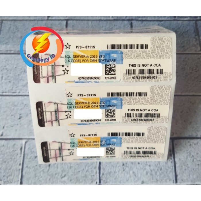 Jual Microsoft SQL Server 2016 Standard 16 Core Unlimited CAL Lifetime ...