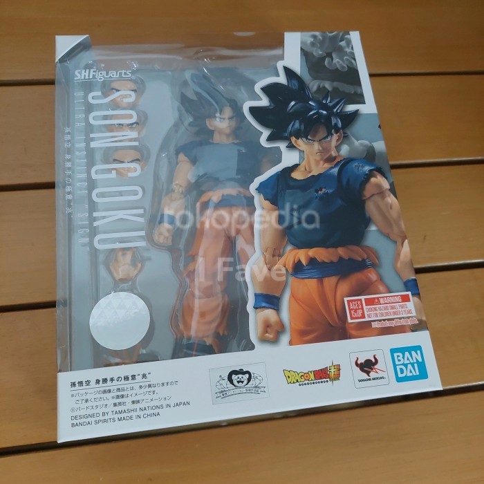 Jual Bandai SHF Son Goku Ultra Instinct "Sign" - DragonBall Super ...