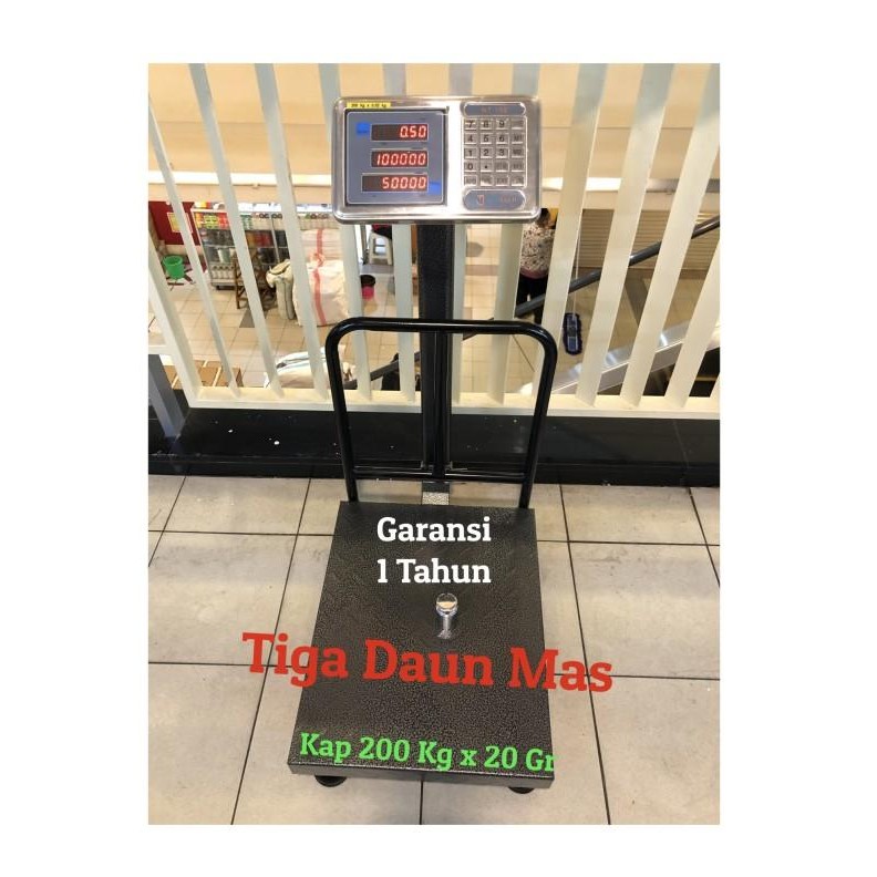 Jual Timbangan Lantai Digital 200 Kg / Timbangan Barang Digital 200 Kg ...