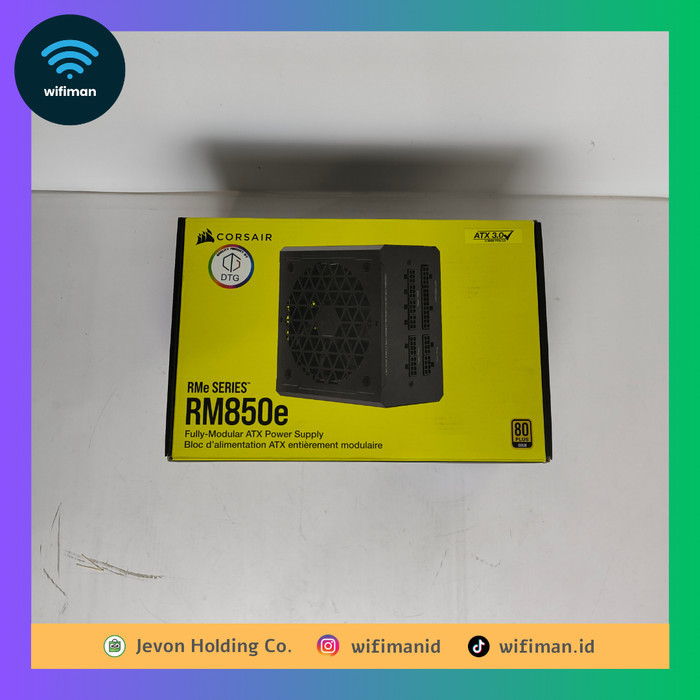 Jual Corsair RM850e 850w 80+ Gold 12VHPWR PSU Komputer PC 850 Watt ...