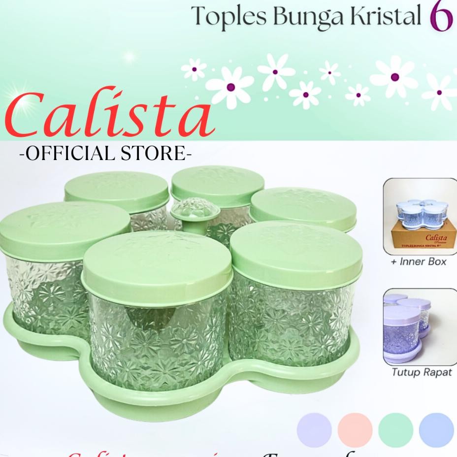 Jual Toples Kue Calista Kaca Satu 1 Set Isi 6 Pcs / 5 Pcslebaran ...