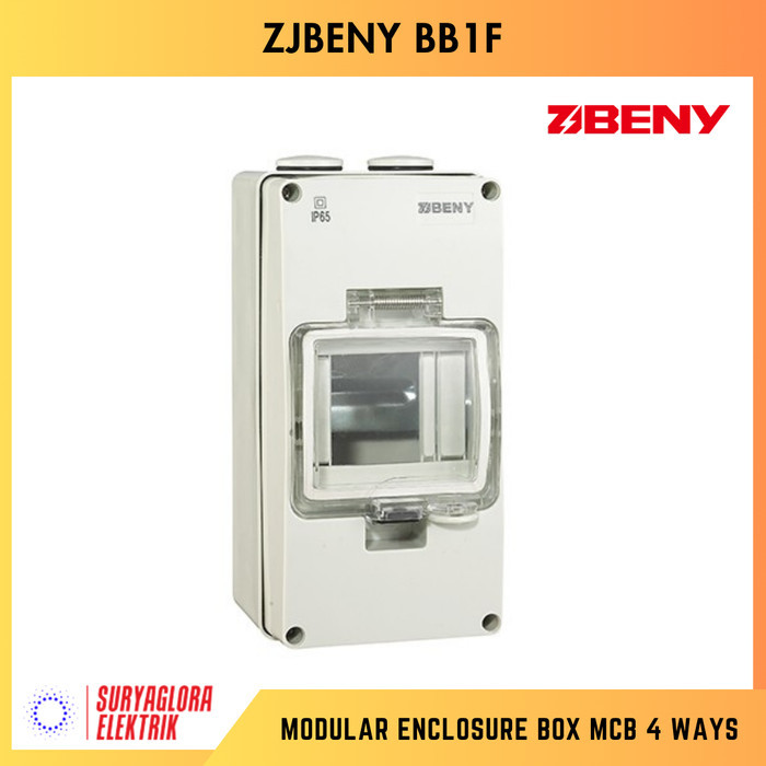 Jual Zjbeny Bb1F Ip65 4P Modular Enclosure Box Mcb Group Grup G ...