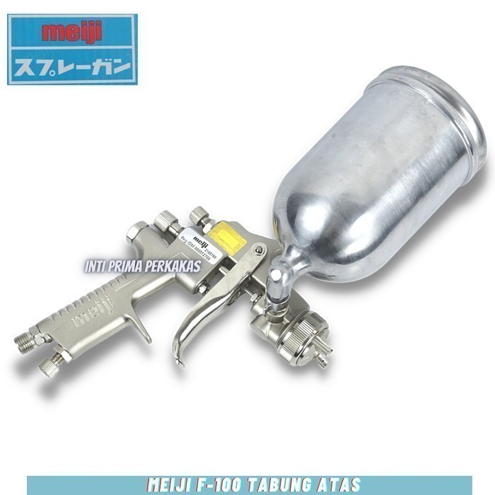 Jual Spray Gun Meiji F100 Tabung Atas / Semprotan Cat F 100 Meiji ...