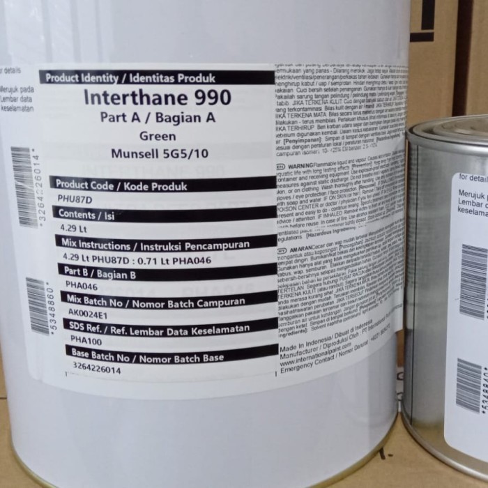 Jual International Paint - Interthane 990 Green Munsell 5G5/10 | Shopee ...