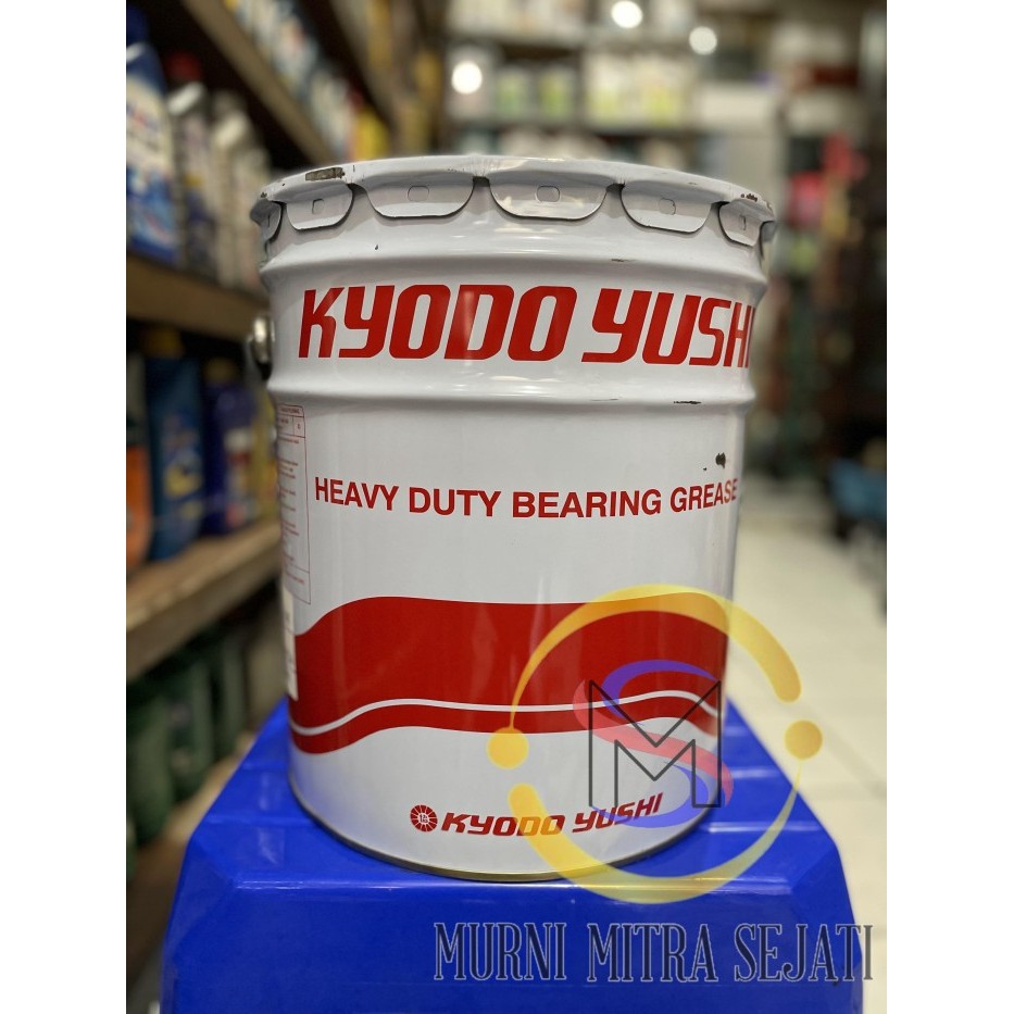 Jual Kyodo Yushi Heavy Duty Bearing Grease Gemuk Stempet Pail 16 Kg ...