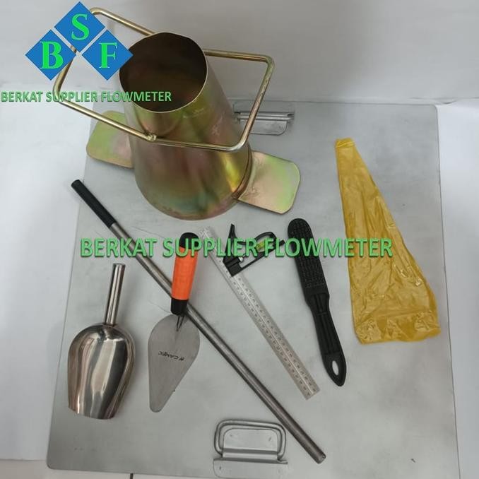 Jual Jual Slump Test Beton 1 Set/Alat Uji Beton Slump Test Original Dan ...