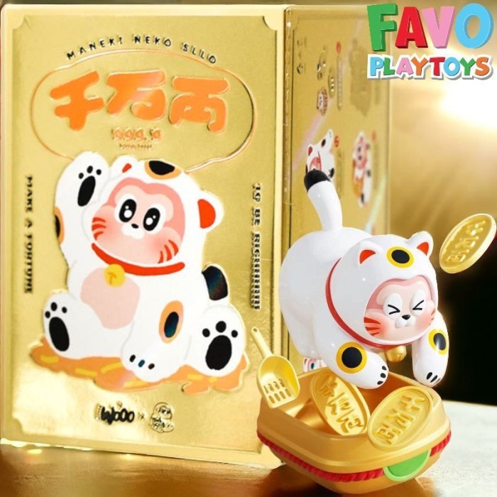 Jual HIDDEN WOOO x THE SLLO Fortune Cat - Manekineko Series Blind Box ...