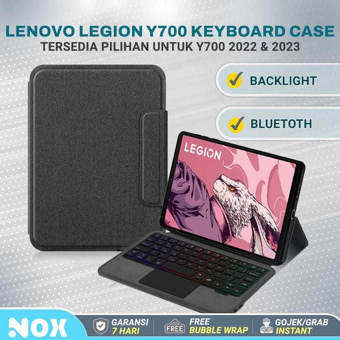 Jual BEBAS ONGKIR - Typecover keyboard flipcover case Lenovo Legion Y700 2022 2023 dengan ...