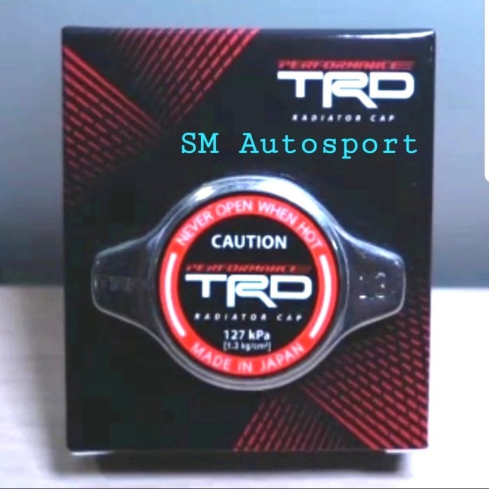 Jual Trd Racing Radiator Cap Tutup Radiator 1.3 Bar (Original) | Shopee ...