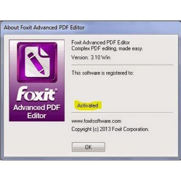 Jual Foxit Advanced PDF Editor v3.10 Full Version Work | Shopee Indonesia