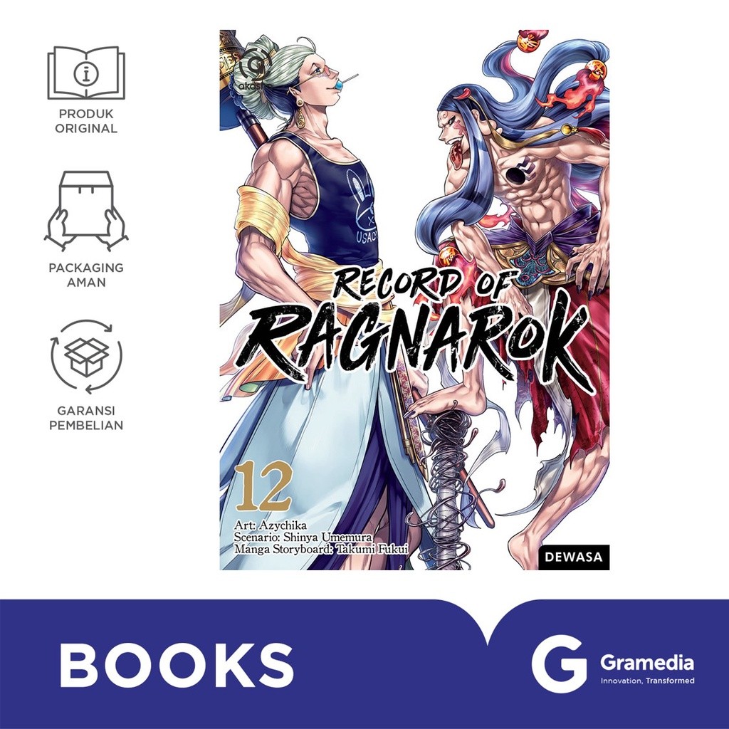 Jual Akasha Record Of Ragnarok 12 (AJI Chika, Shinya UMEMURA) | Shopee ...