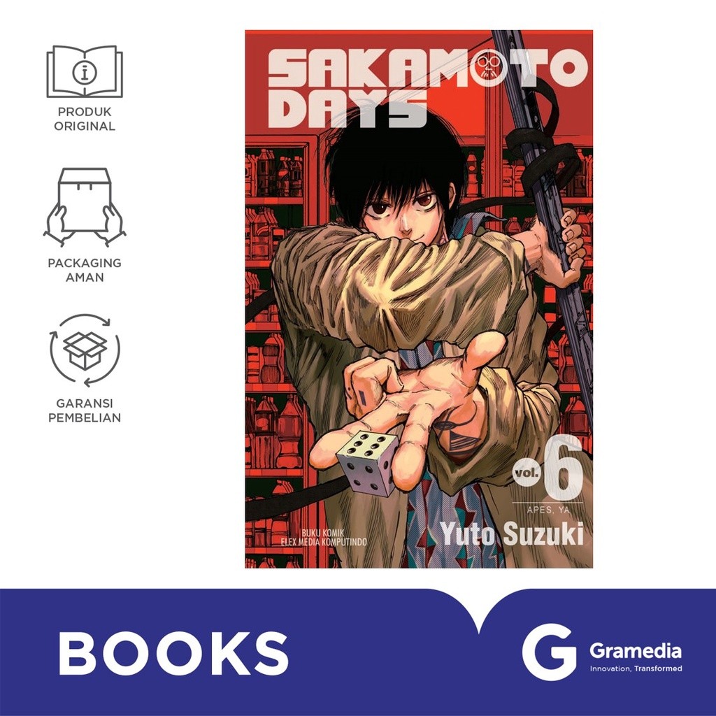 Jual Sakamoto Days 06 (YUTO SUZUKI) | Shopee Indonesia