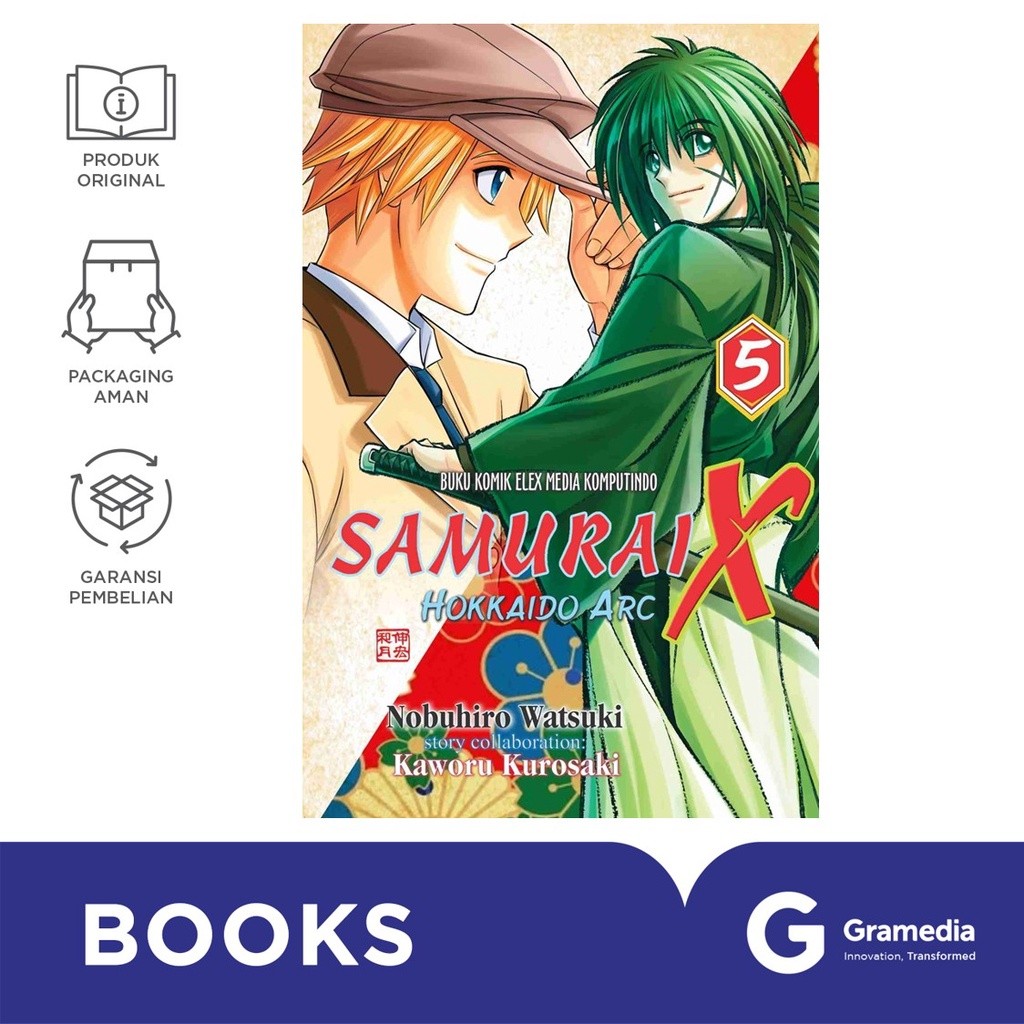 Jual Samurai X Hokkaido Arc vol. 05 (Nobuhiro Watsuki) | Shopee Indonesia