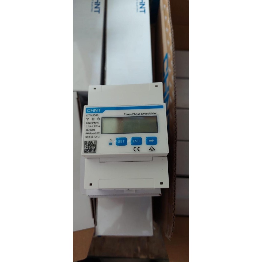 Jual Miliki Chint Dtsu666 Three Phase Din-Rail Meter 3P4W 400V | Shopee Indonesia