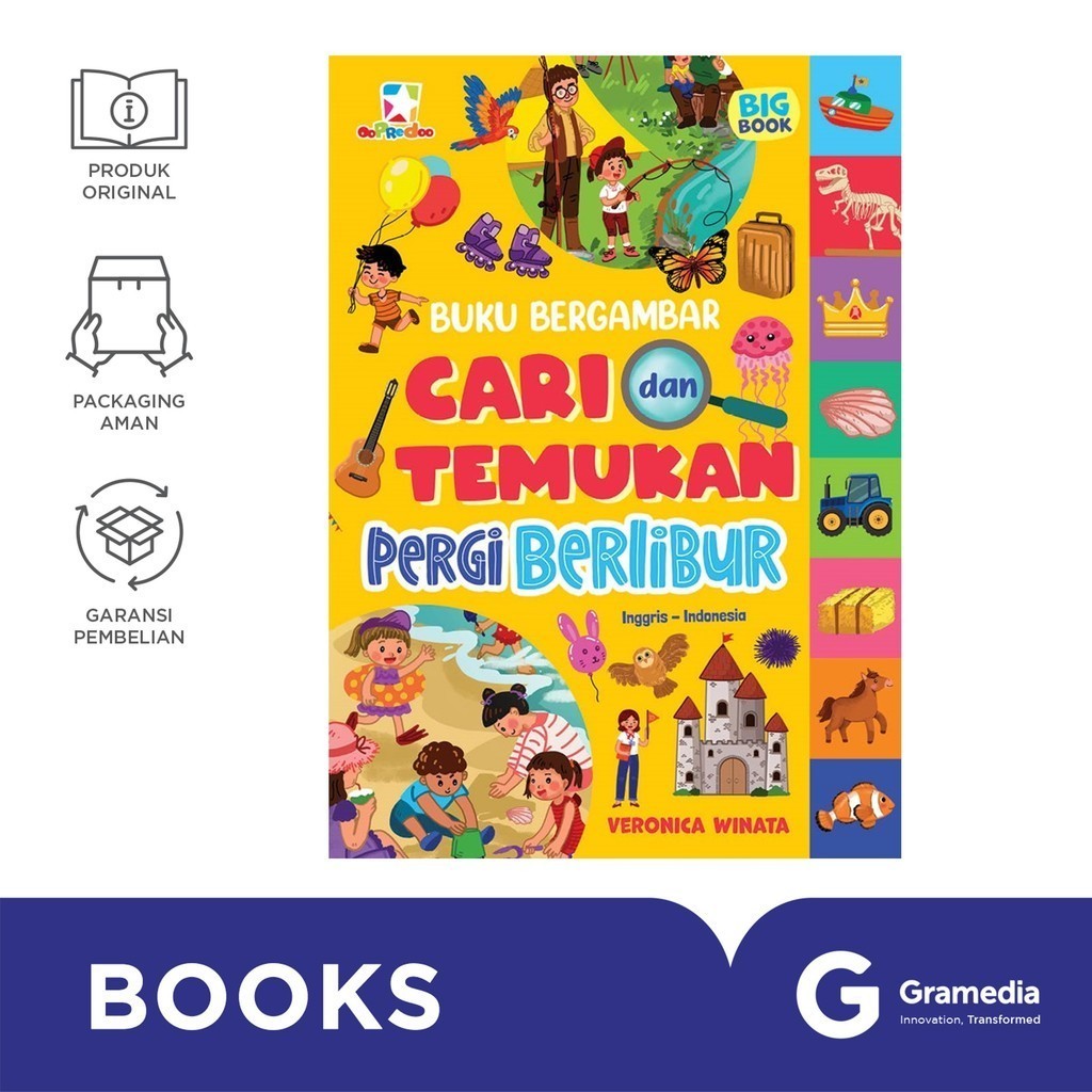 Jual Buku Opredo Buku Bergambar Cari dan Temukan: Pergi Berlibur ...