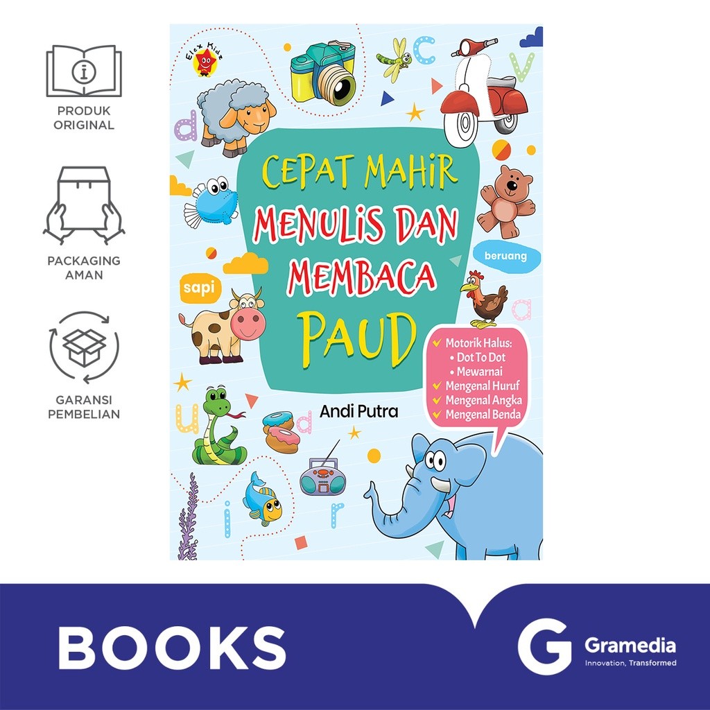 Jual Cepat Mahir Menulis dan Membaca PAUD (Andi Putra) | Shopee Indonesia