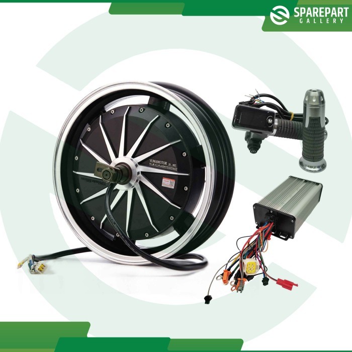 Jual Paket Hub Dinamo BLDC Motor Listrik 48-72v 1500w ring 14" (14inch ...